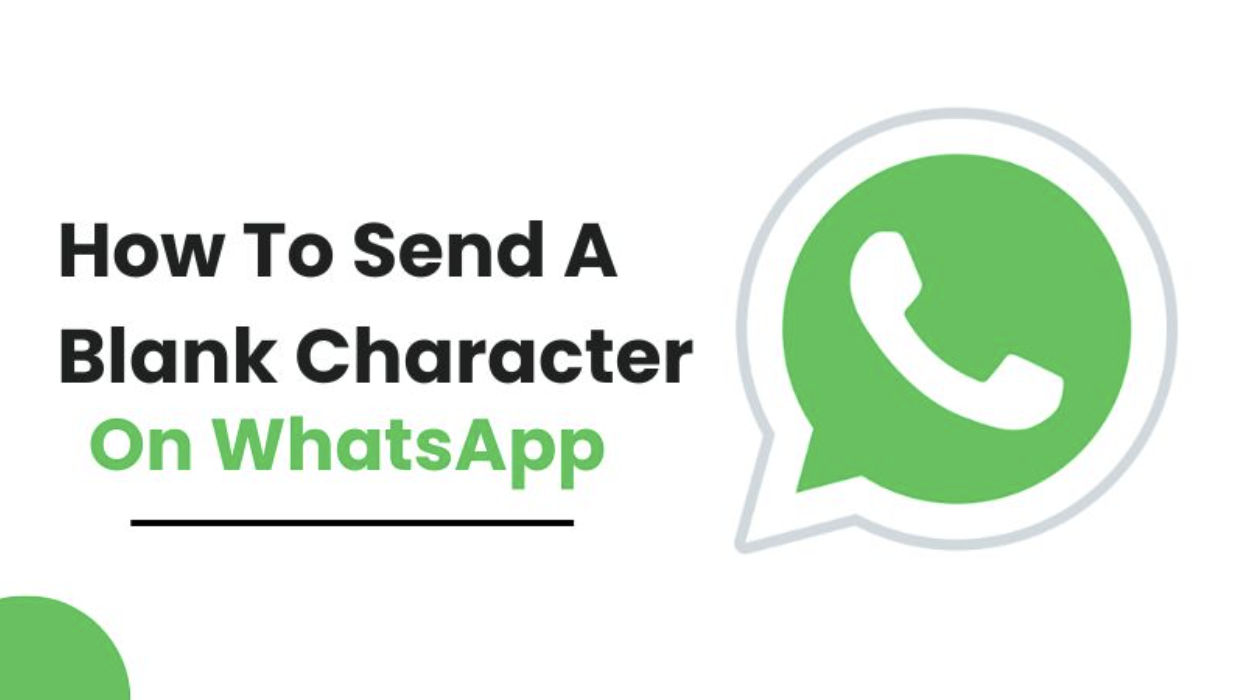 How to Send a Blank Character on WhatsApp - Random Tools Blog